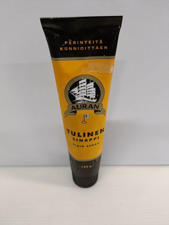 Mustard Extra Strong, Aura tulinen sinappi, 125 g | Lazada.co.th