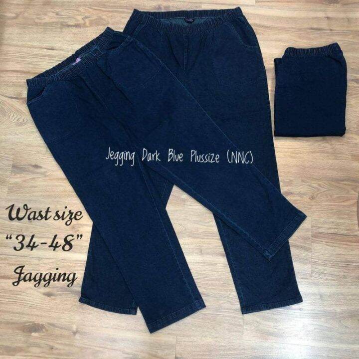 ladies jagging plus size. ready stock in Malaysia | Lazada