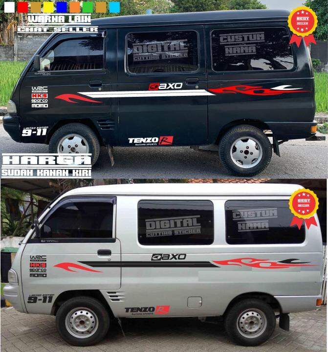 Stiker Mobil Carry Futura 1.0 ss Striping Cutting Mobil Suzuki | Lazada ...