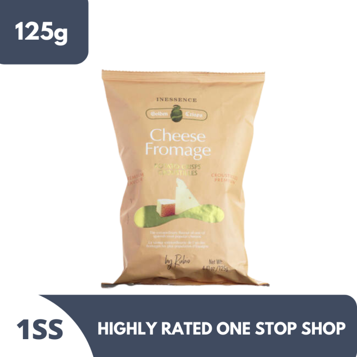 Inessence Golden Crisps Cheese Fromage 125g (Exp April 29, 2024 ...