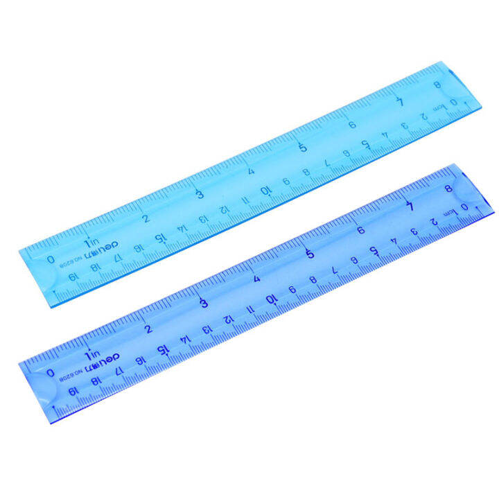 Deli 6208 color student stationery cute creative ruler soft ruler ...