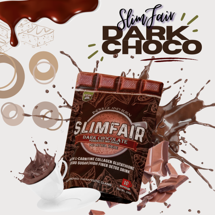 Slimfair Choco Slimming Whitening Collagen | Lazada PH