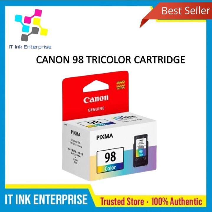Canon 98 Tricolor Original Ink Cartridge | Lazada PH