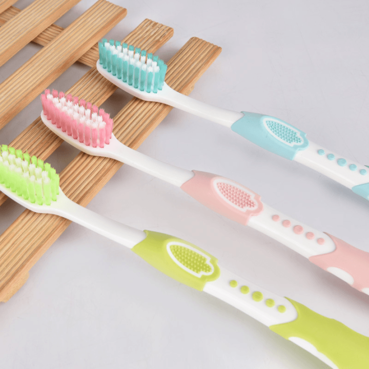 KE JIE toothbrush wholesale soft bristles physically sharpened bristles ...