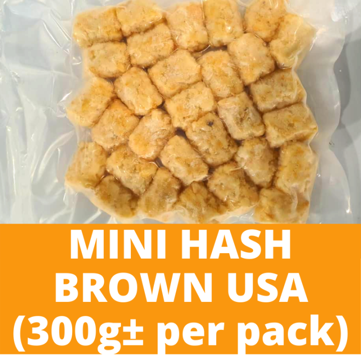 Mini Hash Brown USA 30pcs (300g±) 迷你炸薯饼 SungTao Frozen Convenience Food ...