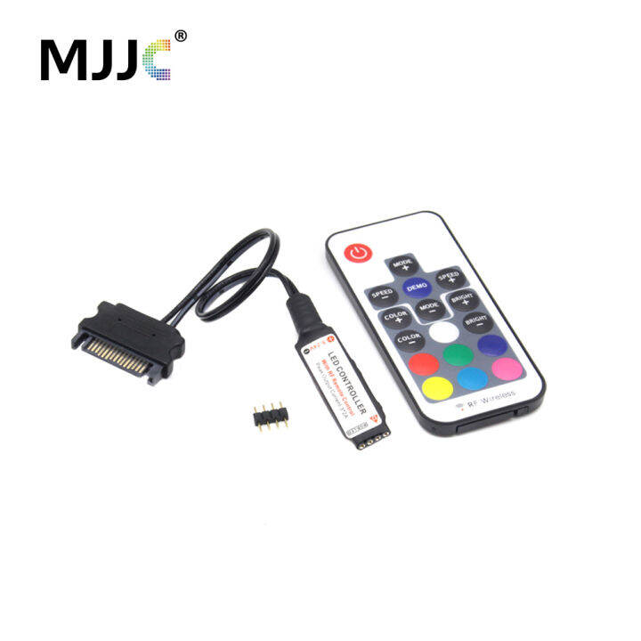 Rgb Led Controller Sata Rf Wireless Remote Control Sata Large 4pin Rgb ... Rgb Led Controller Sata Rf Wireless Remote Control Sata Large 4pin Rgb ...