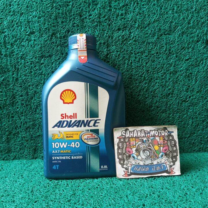 OLI SHELL MATIC AX7 800ML 10W-30 | Lazada Indonesia