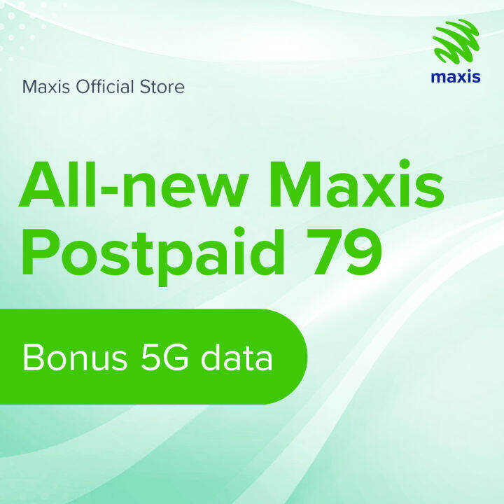 Maxis Postpaid 79 | Lazada