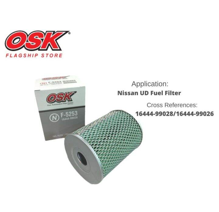 OSK Nissan UD Fuel Filter 16444-99028/16444-99026 | Lazada