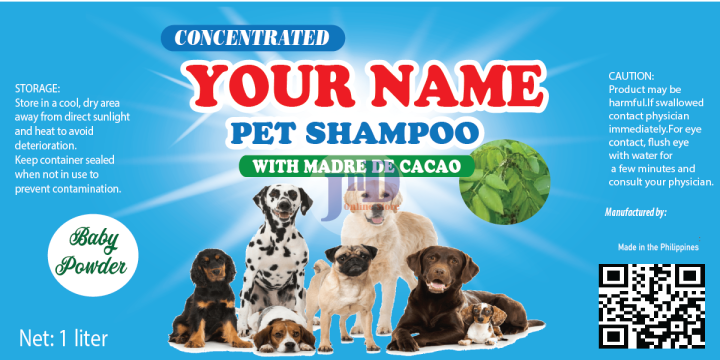 100 PCS PET SHAMPOO STICKER LABEL COSTUMIZED 2X4 WATER PROOF | Lazada PH