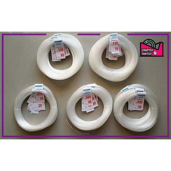 (PER PACK - 10 ROLLS) Nylon String / Nylon Monoline / Tansi | Lazada PH