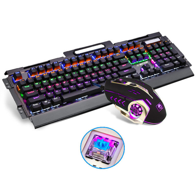 Original Xinmeng Full Size Gaming Mechanical Keyboard Blue Black ...