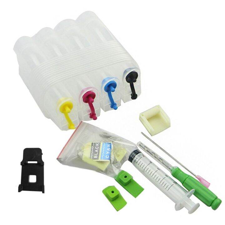 New Diy 4 Colors Refillable Ink Cartridge Ciss Fitting For Canon Series ...
