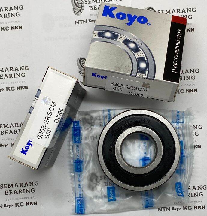 BEARING 6305 2RS KOYO JAPAN LAHER 25x62x17mm | Lazada Indonesia