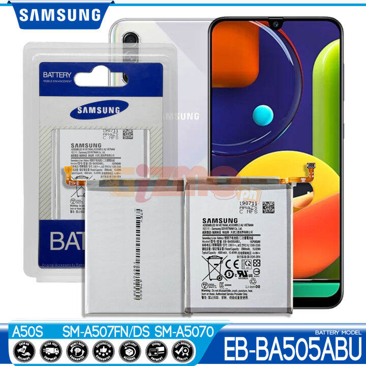Replacement Samsung Galaxy A50s SM-A507FN/DS Battery EBBA505ABU Model ...