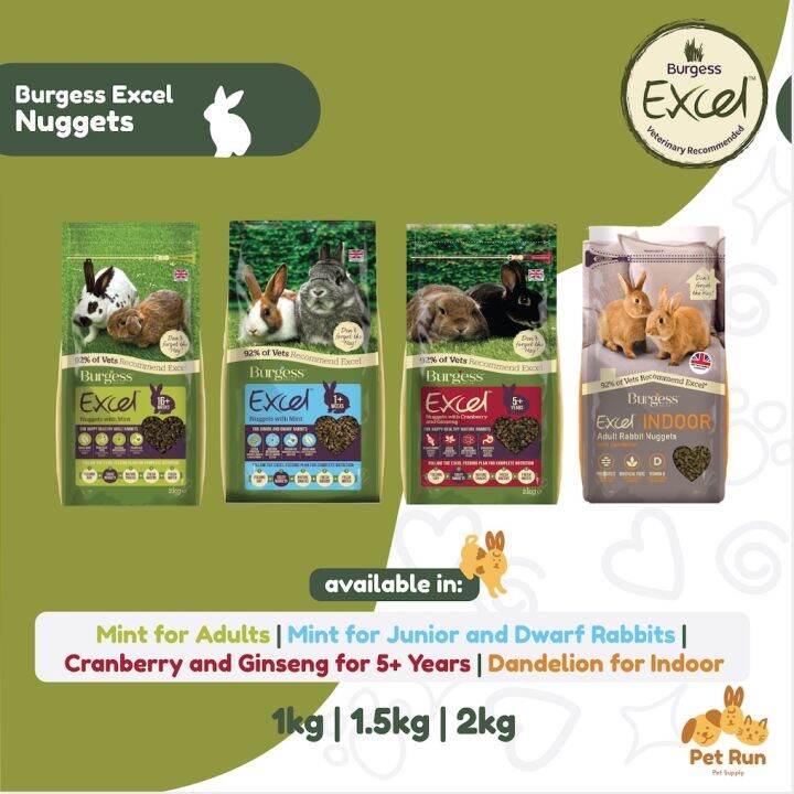 Burgess Excel Nuggets Rabbit Pellets Food | Lazada PH