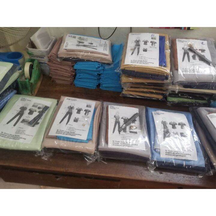 Full set complete DepED prescribed Teachers iform J linen fabric class ...
