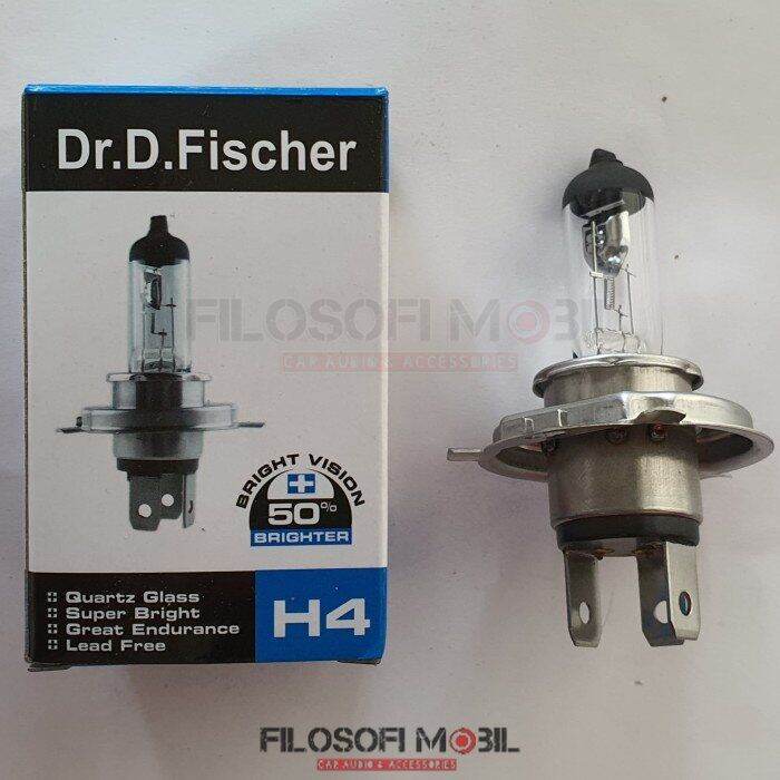 Lampu Headlamp Bohlamp Dop Halogen Dr. D. Fischer H4 12 Volt 60/55Watt ...