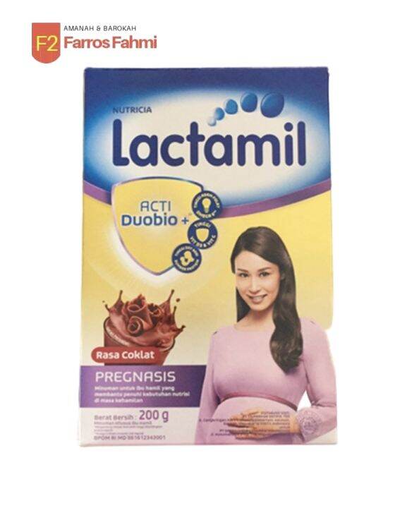 Lactamil Susu Bubuk Ibu Hamil Pregnasis Cokelat 200g | Lazada Indonesia