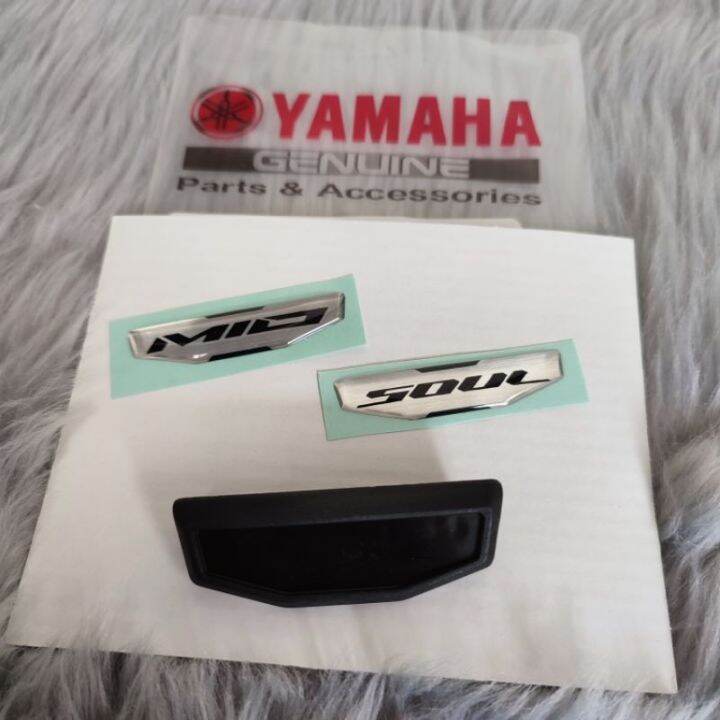 Yamaha Genuine Emblem and Front Grille Bracket Mio i 125 / Soul | Lazada PH