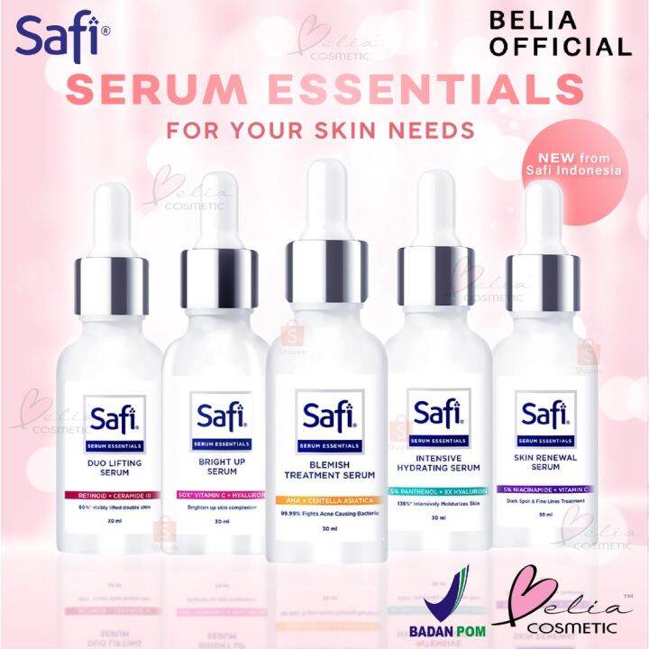 Safi Serum Essentials Series 30ml | Blemish Treatment Serum AHA ...