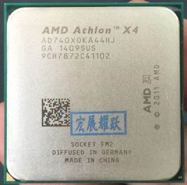 PC computer AMD Athlon X4 740 X740 FM2 Quad Core CPU 100 working ...