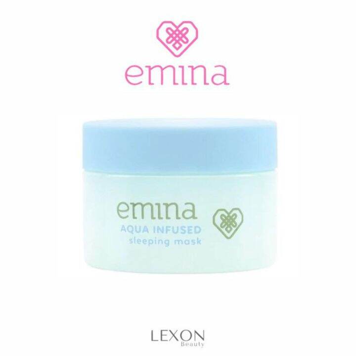 [Emina] Aqua Infused Sleeping Mask 30g | Lazada Indonesia
