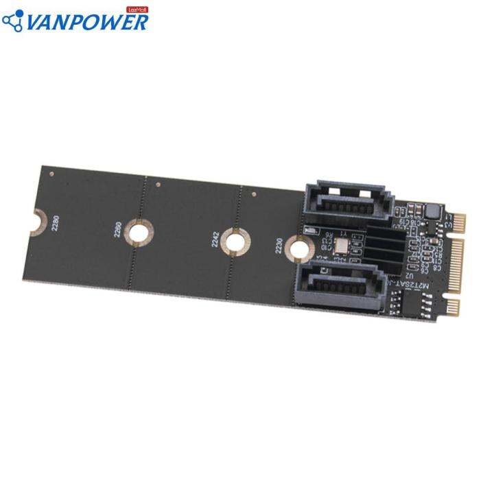 NGFF M2 NVME To SATA3.0 Adapter M.2 Key-M Card Adapter PCIE NVME To ...