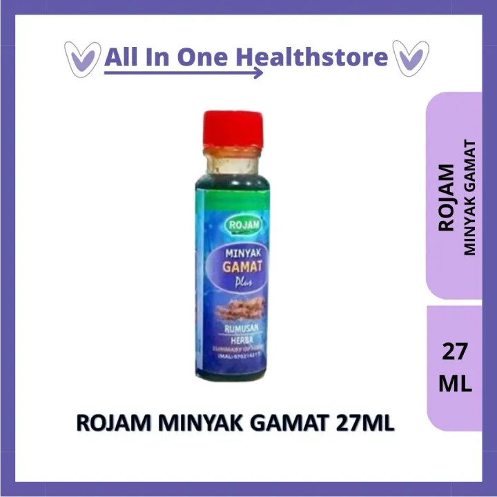 ROJAM MINYAK GAMAT 27ML | Lazada