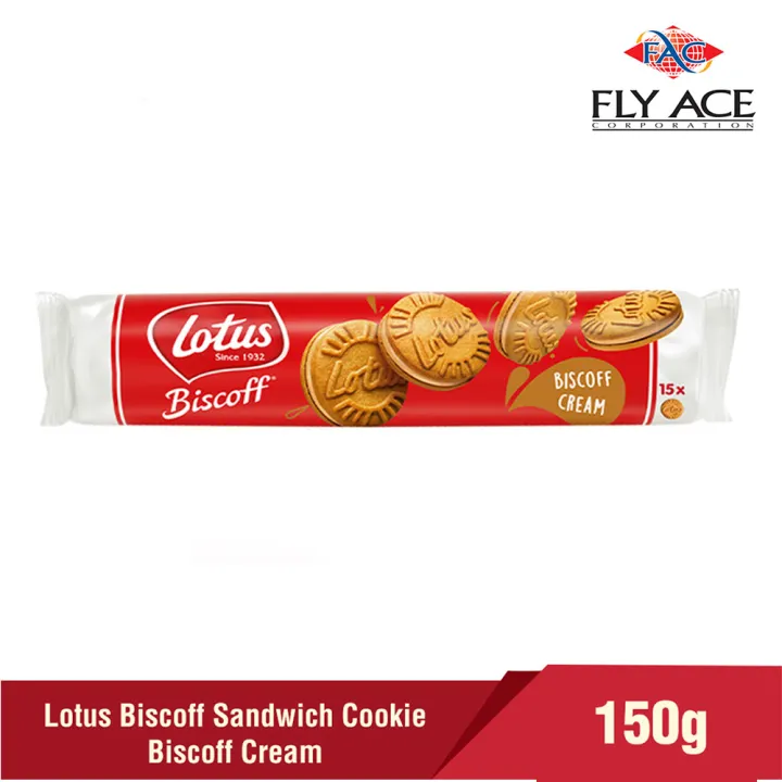 Lotus Biscoff Sandwich Cookie Biscoff Cream 150g | Lazada PH