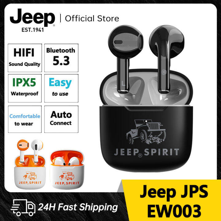 Jeep JPS EW003 TWS True Wireless Headphones Bluetooth 5.3 Headsets ...