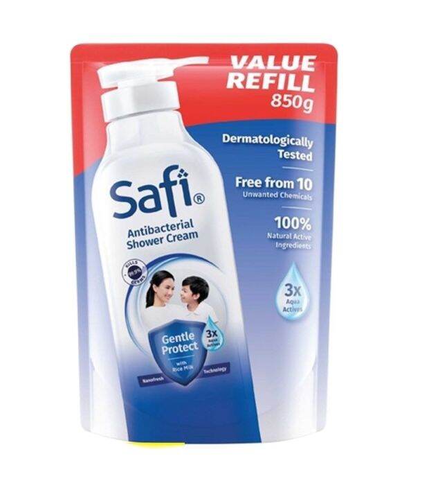 Safi Antibacterial Shower Cream 850g (Refill Pack) | Lazada