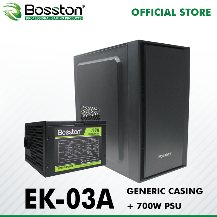 Bosston EK-03A Generic Casing ATX, Micro-ATX and Mini-ITX | Lazada PH