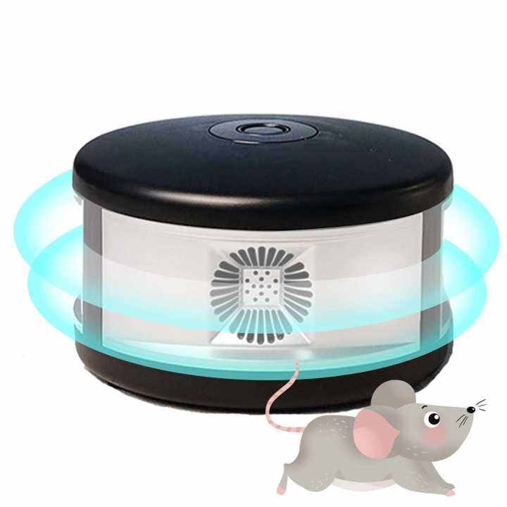 Ultrasonic Animal Repeller Rat Mice Deterrent Repeller Repellent Rodent ...