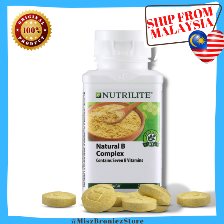 NUTRILlTE Natural B Complex (250 tab) Original HQ Amway ...