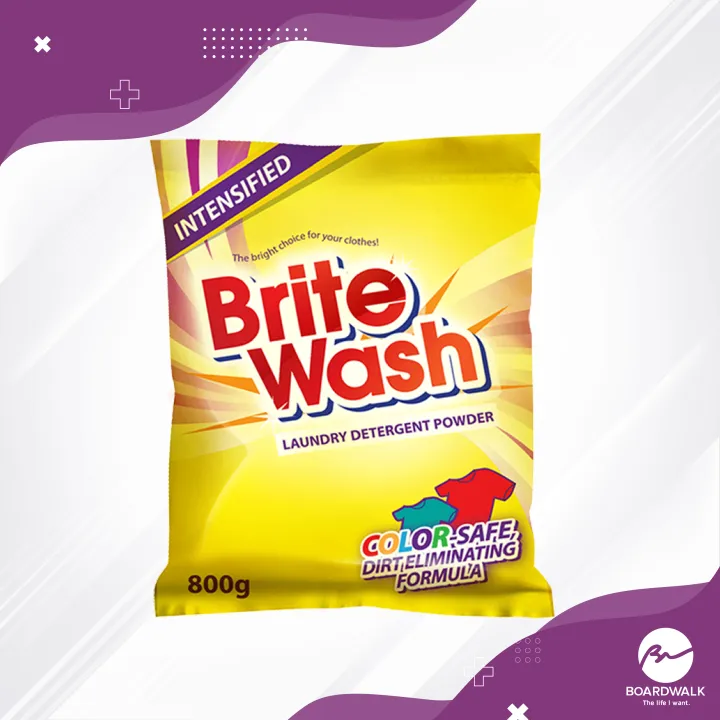 Brite Wash Laundry Detergent Powder 800g | Lazada PH