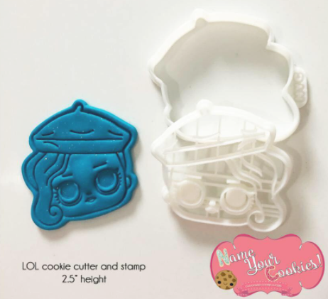 LOL Doll #2 Fondant/Cookie Cutter with Stamp | Lazada PH
