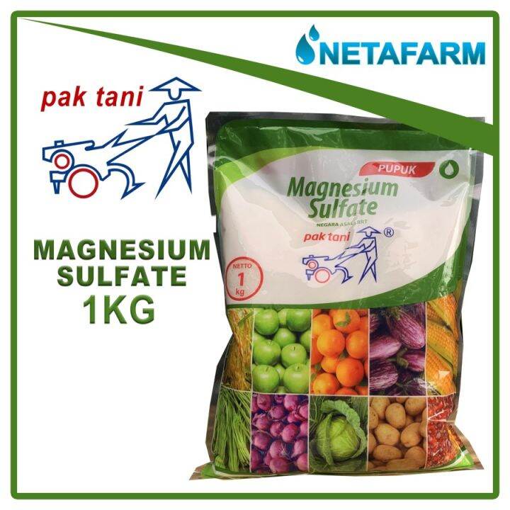 Pupuk MAGNESIUM SULFATE PAK TANI Kemasan Original 1KG | Lazada Indonesia