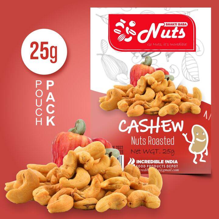 Shakti Baba Nuts-Cashew Nuts Roasted 25g | Lazada PH