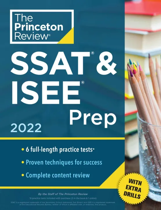 The Princeton Review SSAT & ISEE Prep 2022 (Princeton Review Ssat & Isee Prep) | Lazada.co.th
