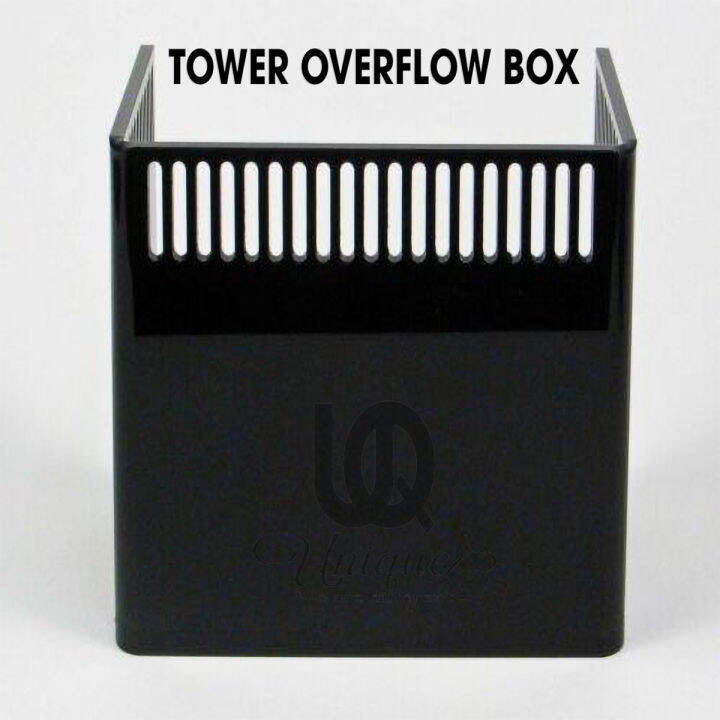 Tower Overflow Box Acrylic - Overflow Box Akrilik Aquarium Aquascape ...