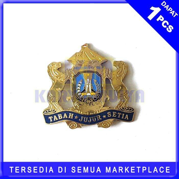 Pin Kadin Jawa Timur Lencana Pin Logo Kadin Jawa Timur Pin Kadin Daerah ...