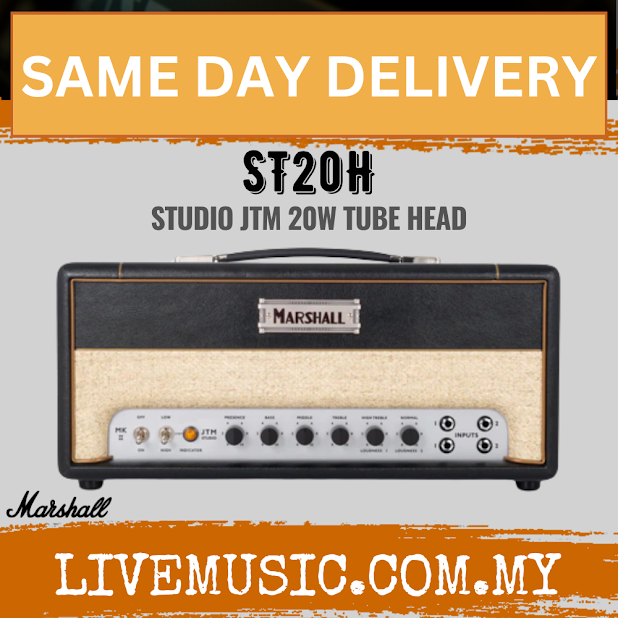 Marshall ST20H Studio JTM 20W Tube Amplifier Head | Lazada