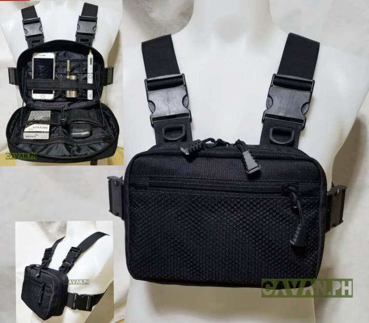 Chest Bag / chestbag for men / chestrig / chestbag for motorcycle ...