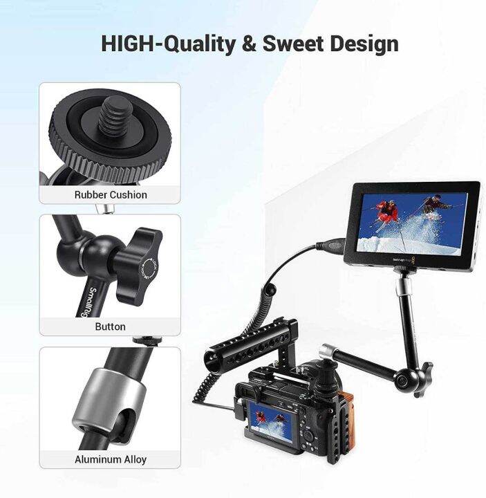 SmallRig -2065B Articulating Arm (5.5 inches) -2066B Articulating Arm ...