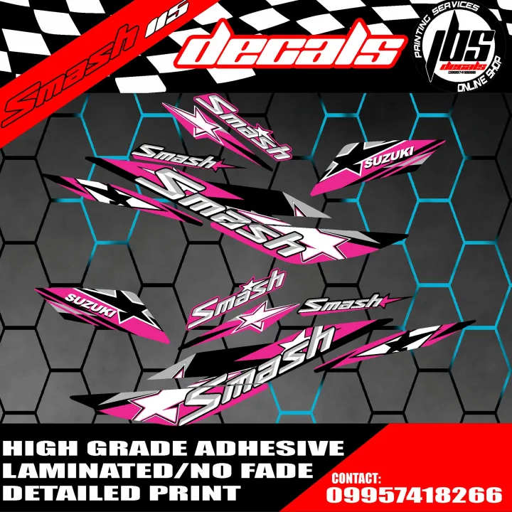 smash115 star edition decals | Lazada PH