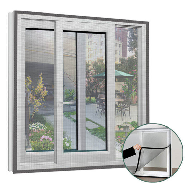 Window Mesh Screen Summer High Density Anti Mosquito Insect Fly Window ...