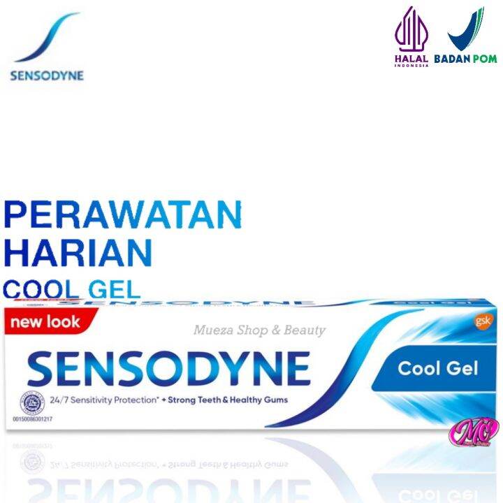 Sensodyne Pasta Gigi Sensitif Essensial Care Cool Gel 100gr | Lazada Indonesia