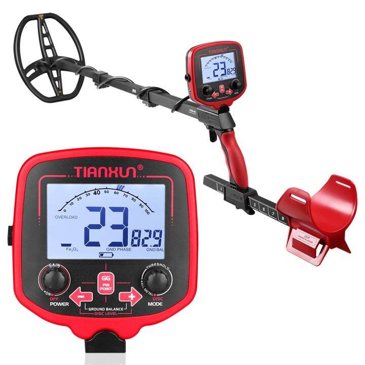 J108 TX-850L Metal Detector Professional Underground Depth Metal ...