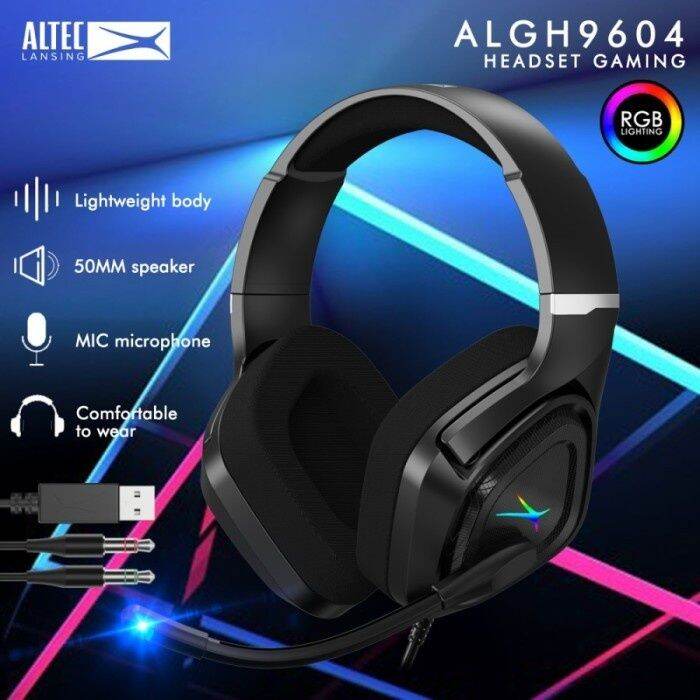 ALTEC LANSING PREMIUM GAMING HEADSET HES-AL-ALGH9604 รับประกันศูนย์ ...